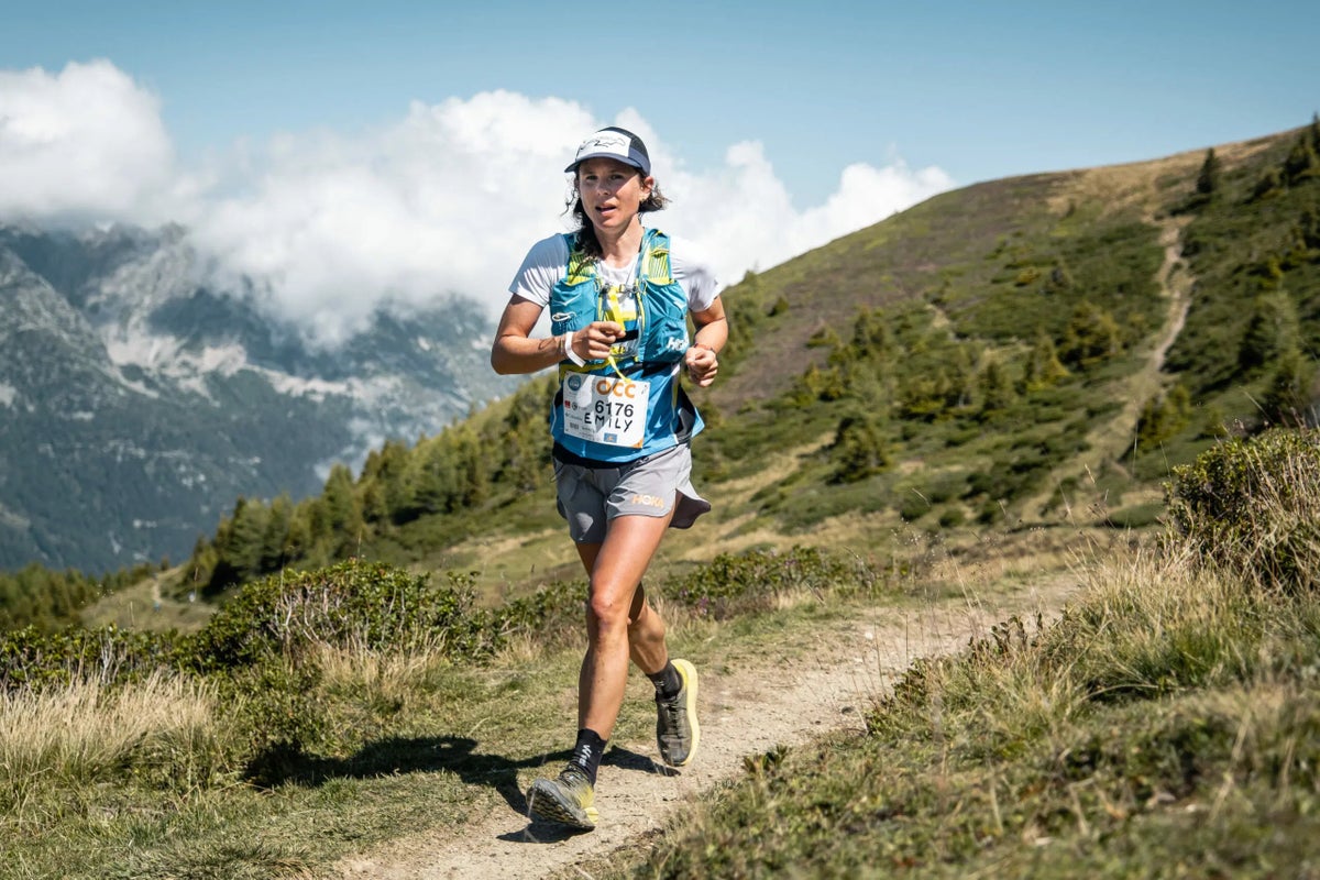 For Emily Schmitz, UTMB CCC 100K is about conquering a new challenge ...