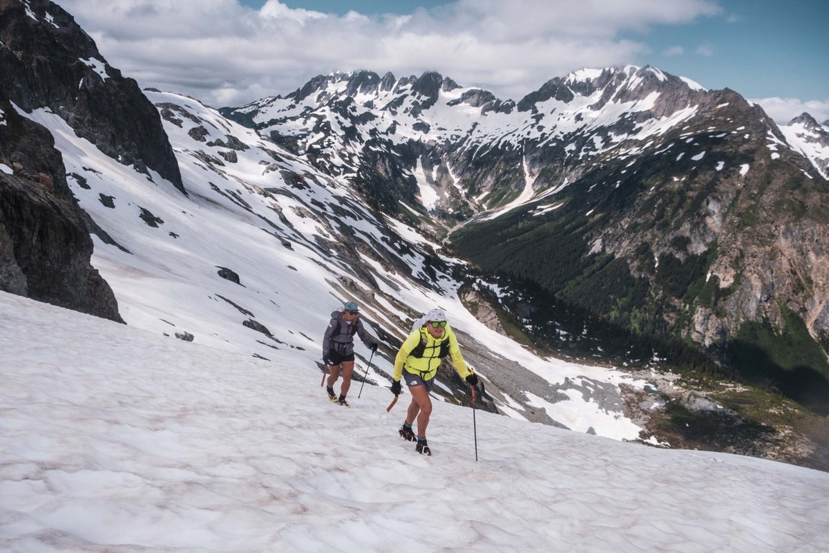 Kaytlyn Gerbin and Jenny Abegg on the North Cascades High Route - Trail ...